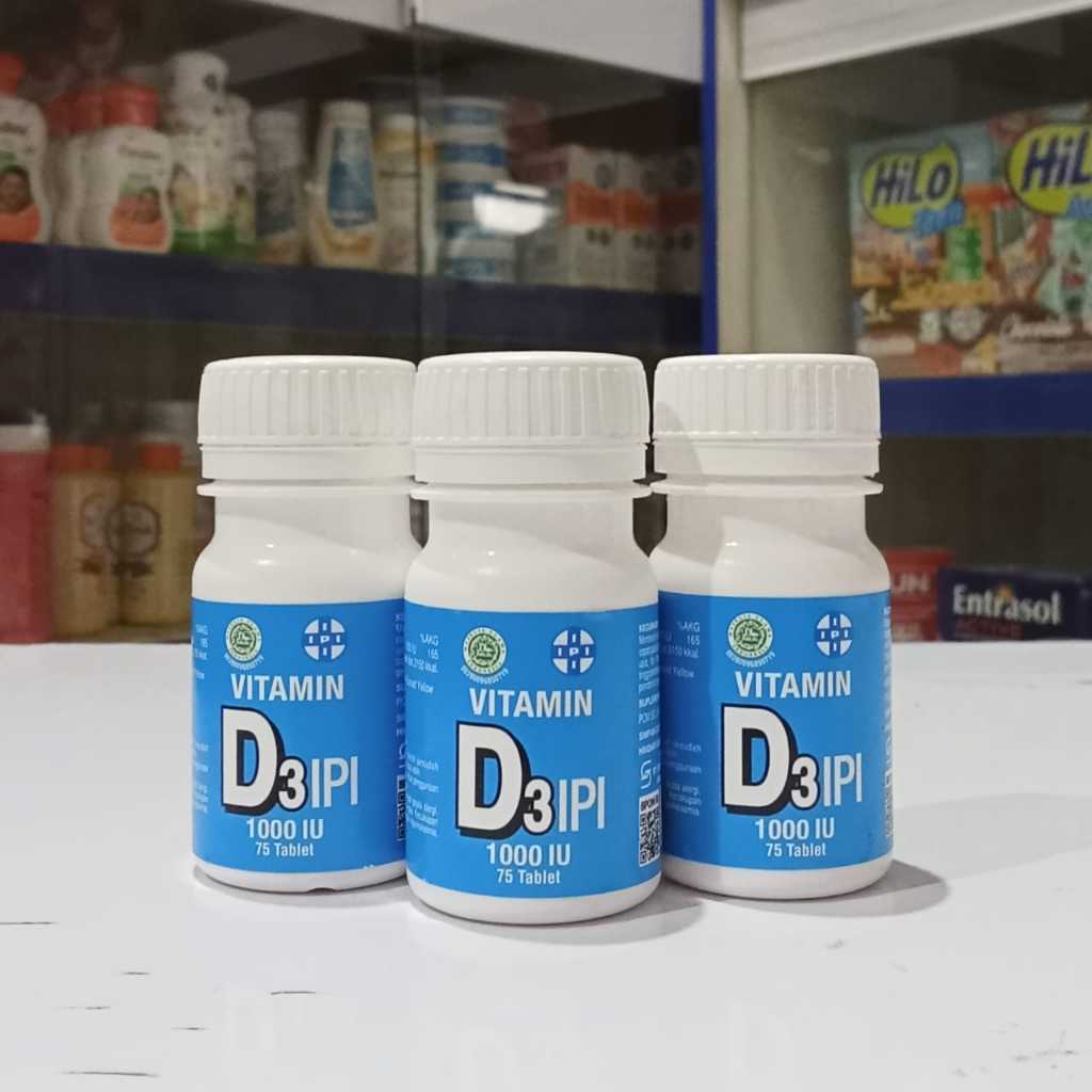 Jual IPI Vitamin D3 isi 75 tablet | Shopee Indonesia