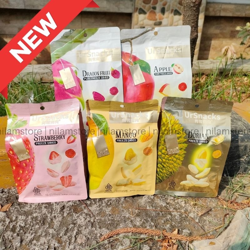 Jual TYL Buah Kering - Freeze Dried Buah Kering Mangga Strawberry ...