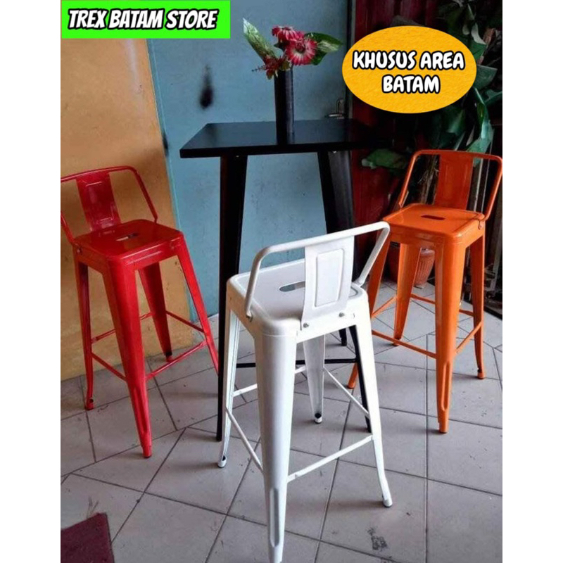 Jual MEJA KURSI BAR BAHAN PLAT BESI KOKOH [ BATAM ] | Shopee Indonesia