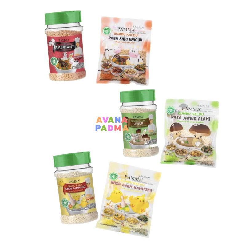 Jual Pamma Bumbu Kaldu Sachet (3 Varian Rasa) (80g) | Shopee Indonesia