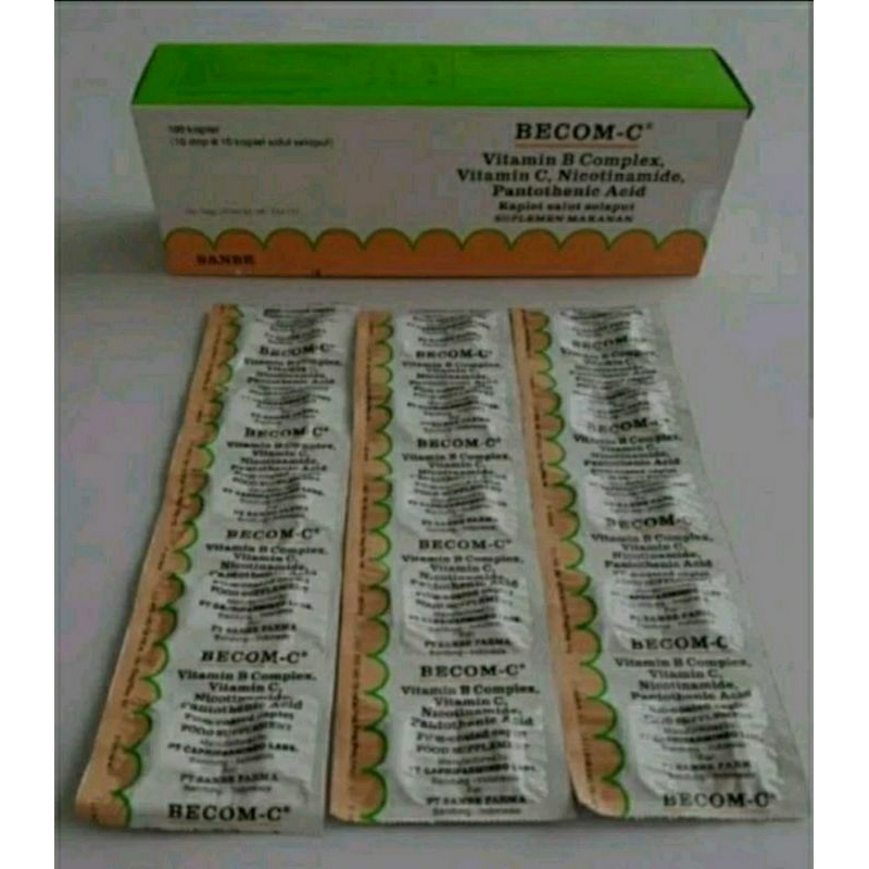 Jual Becom-C Multivitamin Ed September 2025 (harga pertablet/ 1tablet ...
