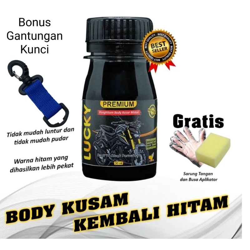 Jual Penghitam Body Kasar Motor Mobil Permanen 30 ML | Shopee Indonesia
