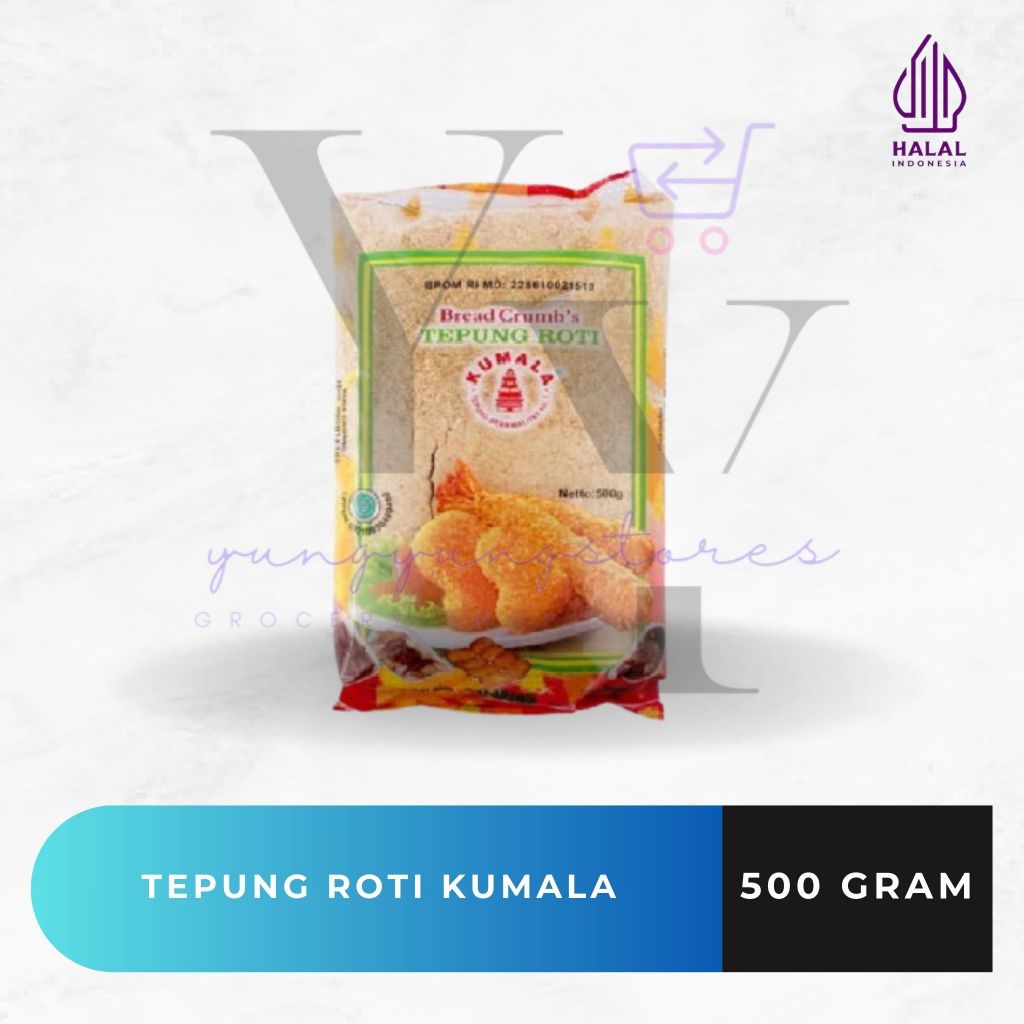 Jual Tepung Roti / Panir / Bread Crumb Kumala 500 gram | Shopee Indonesia
