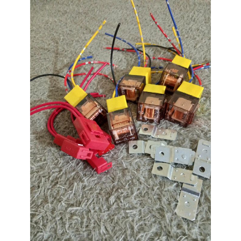 Jual Paket Lengkap RELAY TRANSPARAN 12v 80A Kaki 4 Socket Relay Kabel ...