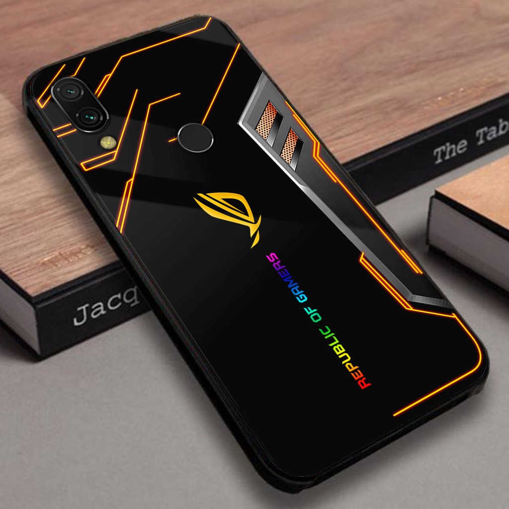 Jual Case Xiaomi Redmi 7 - Casing XIAOMI REDMI 7 - ( Logo ROG ) - Case ...