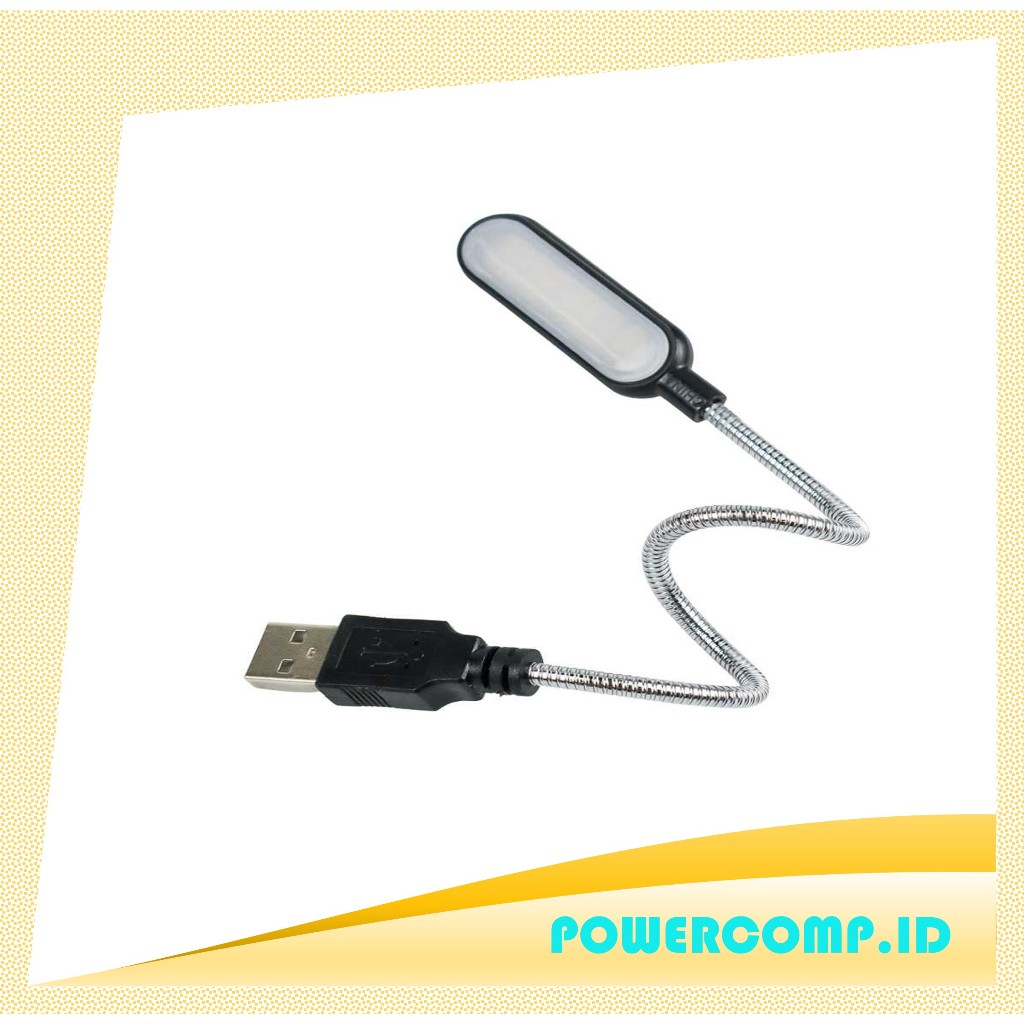 Jual Lampu USB 4 LED Lampu Belajar LED USB Metal Flexible 4 LED Cool ...