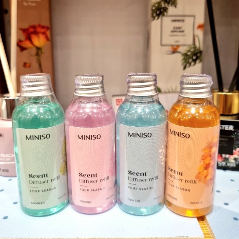 Jual MINISO FOUR SEASON SCENT DIFFUSER REFILL | Shopee Indonesia