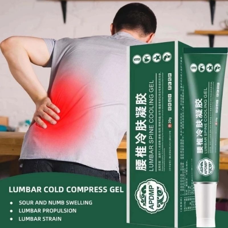 Jual Lumbar Spine Cooling Gel / Nyeri Tulang Belakang - Otot - Keseleo ...