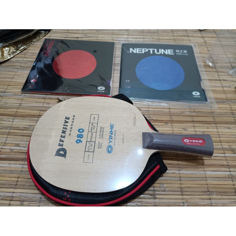 Jual PAKET BET TENIS MEJA YINHE 980 DEFENSIVE PLUS BINTIK NEPTUNE ...