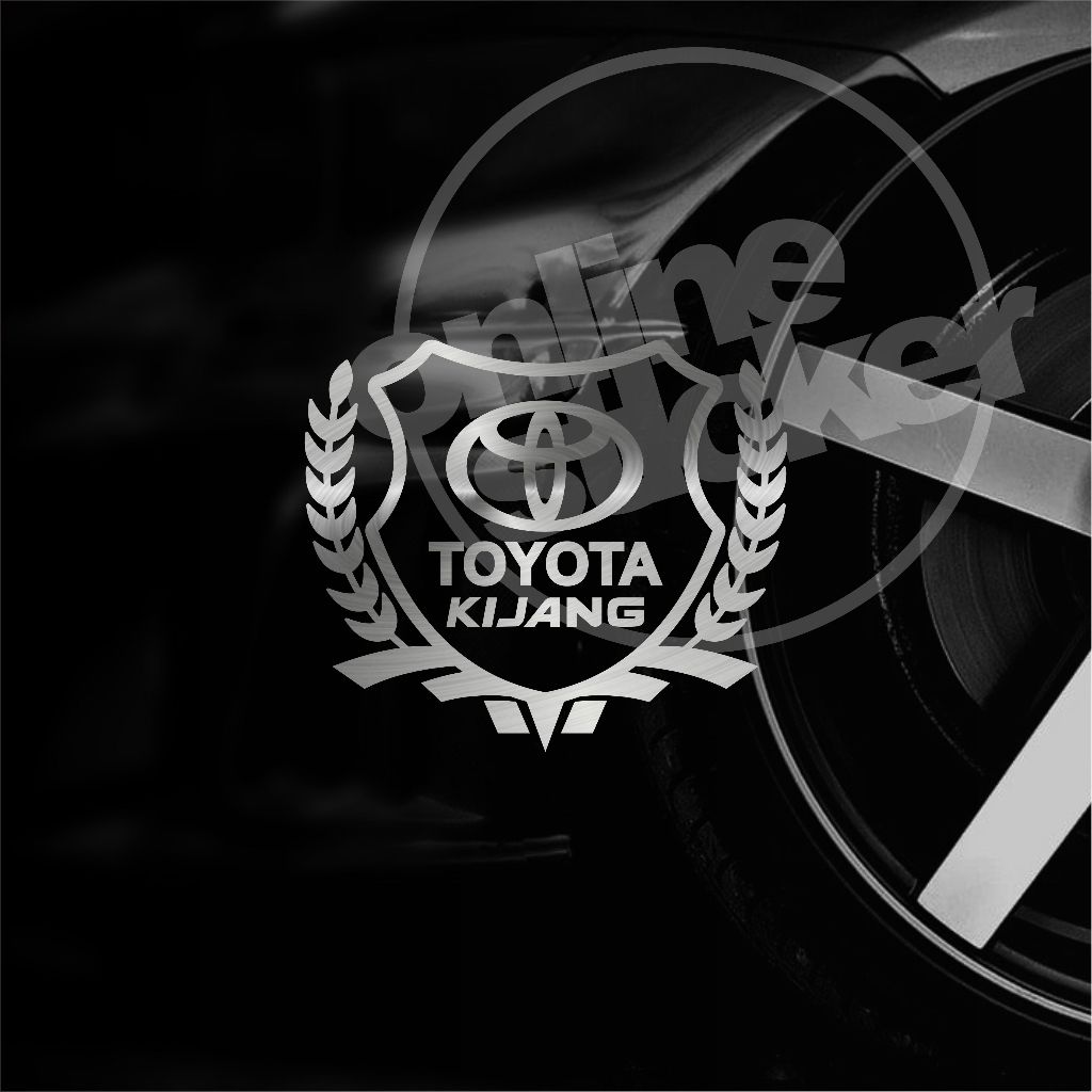 Jual Sticker Toyota Gold/Emas | cutting sticker | Shopee Indonesia