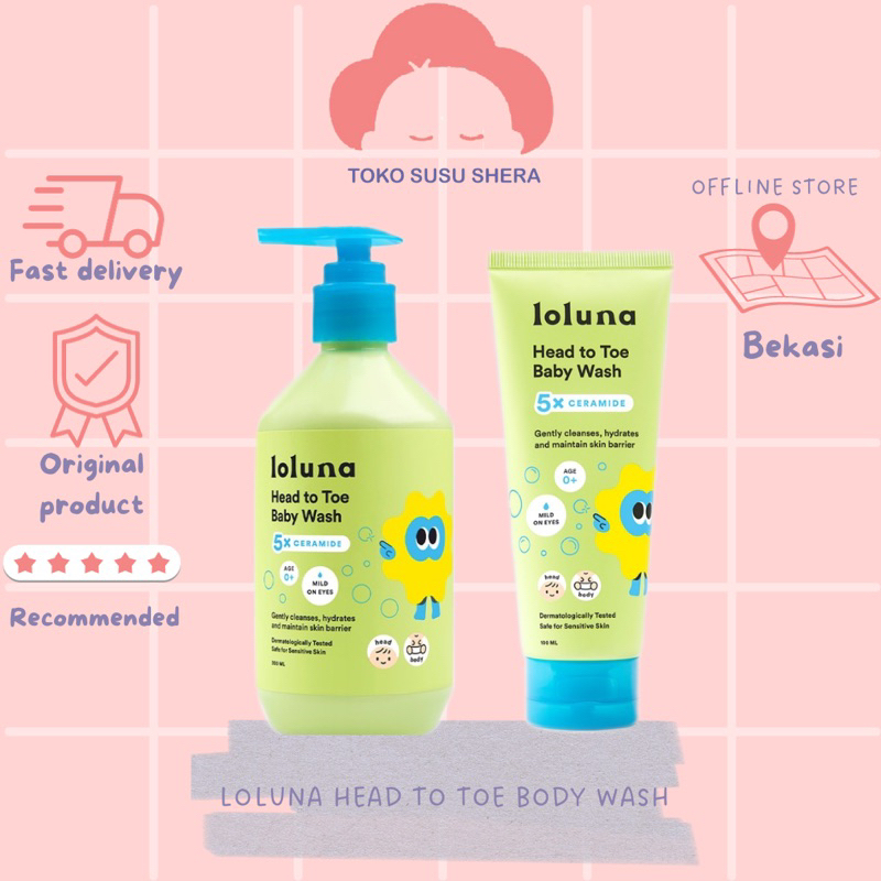 Jual LOLUNA HEAD TO TOE BABY WASH | Shopee Indonesia