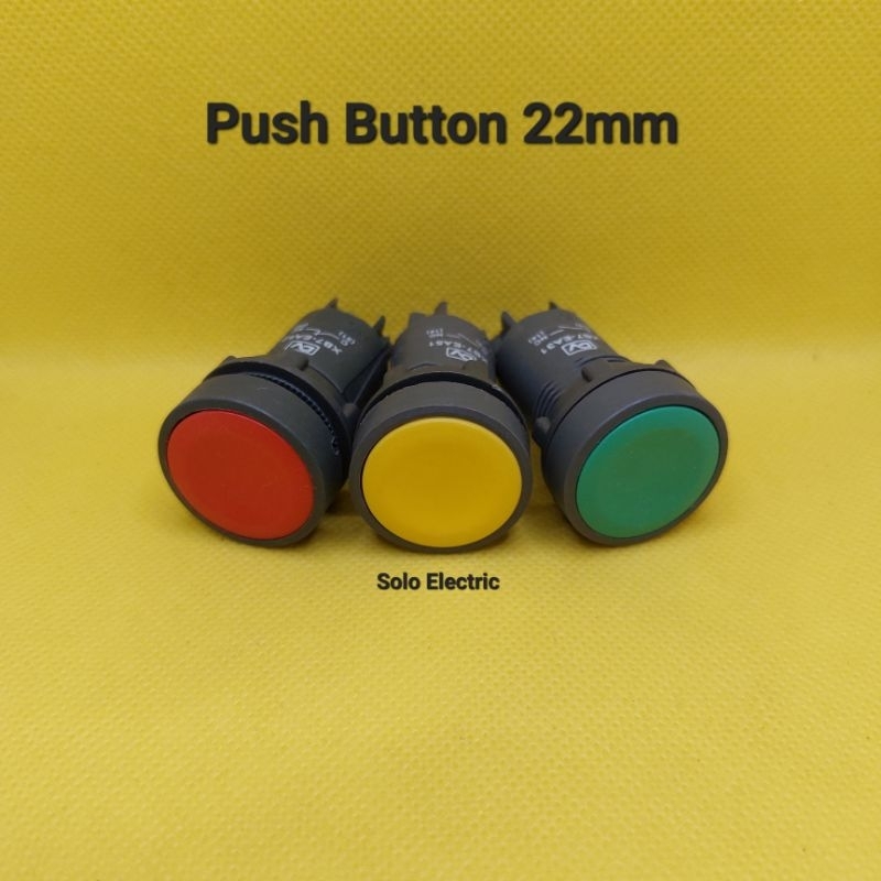 Jual Tombol Push Button XB7 / Push Button 22mm | Shopee Indonesia
