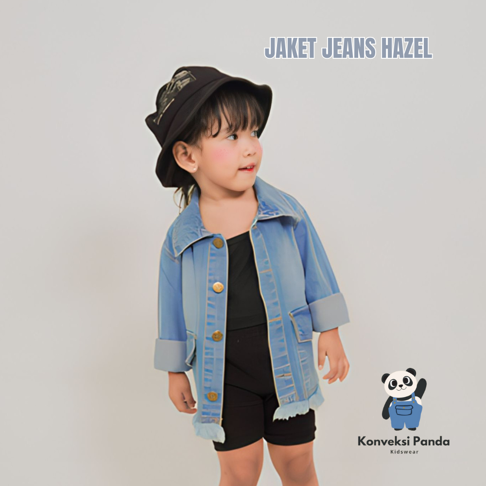 Jual Jaket Anak Bahan Jeans 1-4 Tahun Model Hazel | Shopee Indonesia