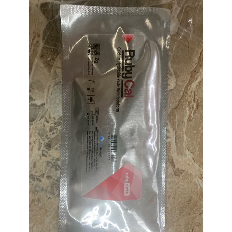 Jual CALCYL , CALCIUM HYDROXIDE / CAOH ) 2g / CaOH with iodoform ...