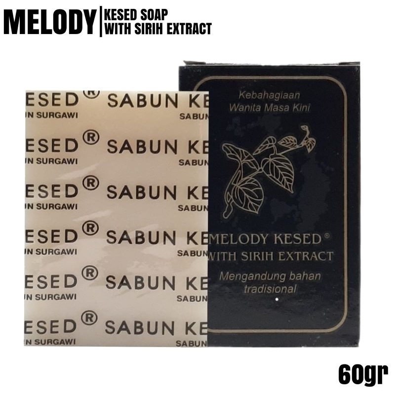 Jual Melody Kesed With Sirih Extract Soap BPOM 60gr (Satuan) | Shopee ...