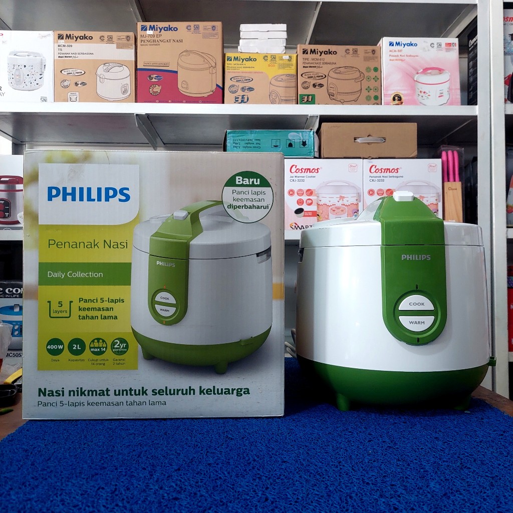 Jual Philips HD 3119 Rice Cooker Philips 2 Liter penanak nasi pjilips ...