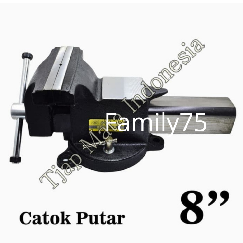 Jual Catok Paron Ragum Catok Besi Putar Bench Vise 8 inch Tjap Mata ...
