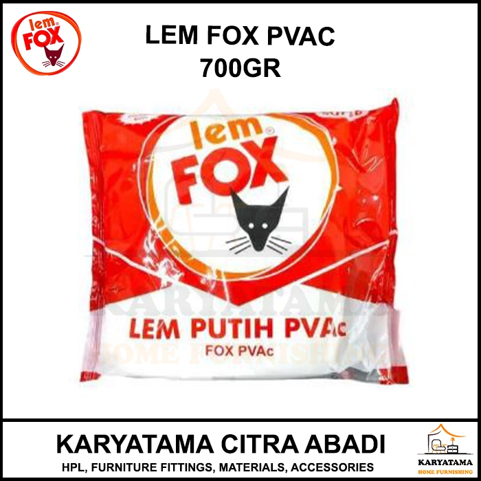Jual LEM FOX PVAC 700GR / 4KG / 10KG | Shopee Indonesia