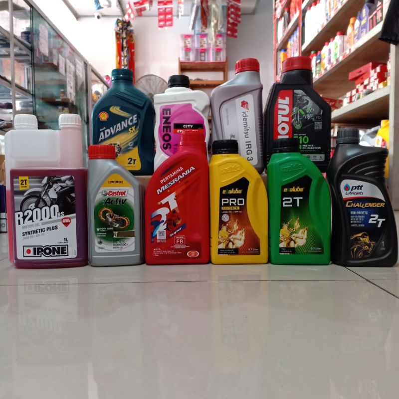 Jual OLI SAMPING 2T PTT/ EVALUBE / CASTROL / ENEOS / MESRANIA/MOTUL ...