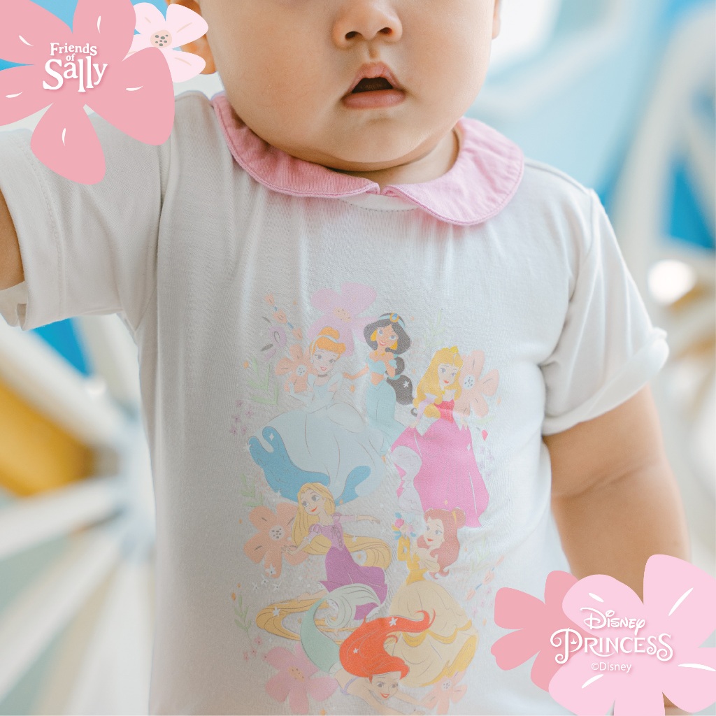 Jual Friends of Sally Disney Princess Baby Jumpsuit / Baju Bayi / Baby ...
