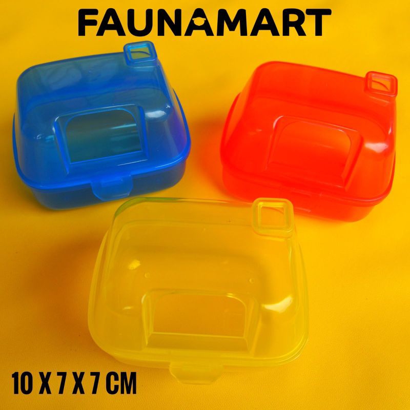 Jual Sauna Tempat Mandi Hamster Fauna Mart | Shopee Indonesia