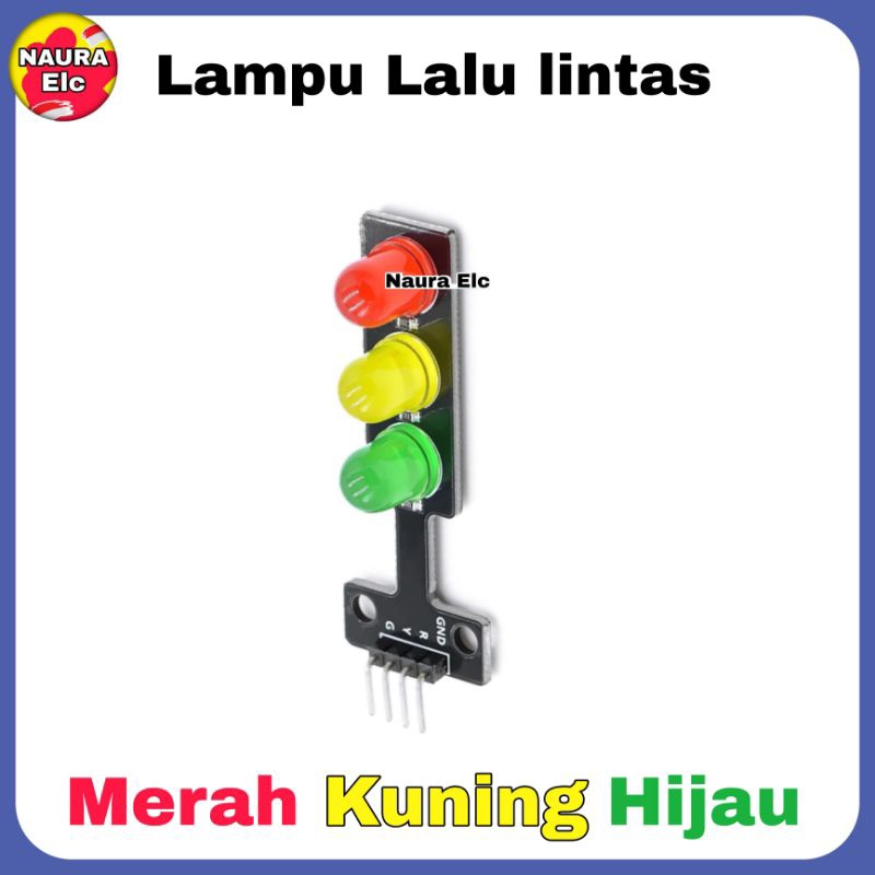Jual Lampu Lalu Lintas Modul Led Traffic Light Modul 5V 8MM Untuk ...