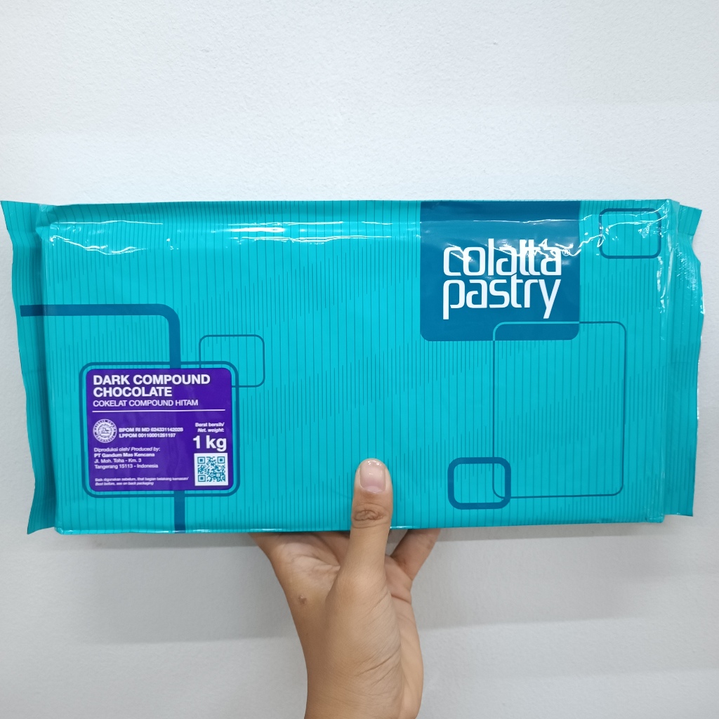 Jual COKLAT BATANG COLATTA PASTRY DARK 1KG/ COKLAT COMPOUND COLATTA ...
