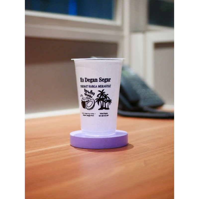 Jual Cup 12oz/14oz/16oz datar SAP - 7 gram (Sabloncup 1 Warna) | Shopee ...