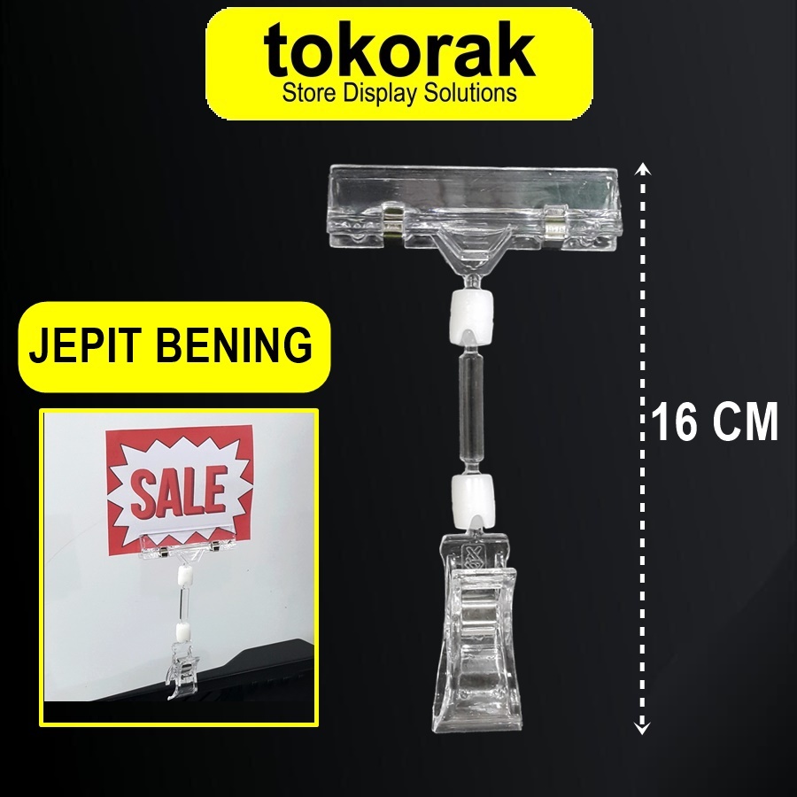 Jual PRICE TAG LABEL HARGA JEPIT BENING 16 CM JEPITAN PROMO JEPIT HARGA ...