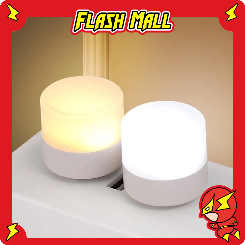 Jual FLASHmall Lampu Kecil LED Usb mini Tidur Baca Belajar Night light ...