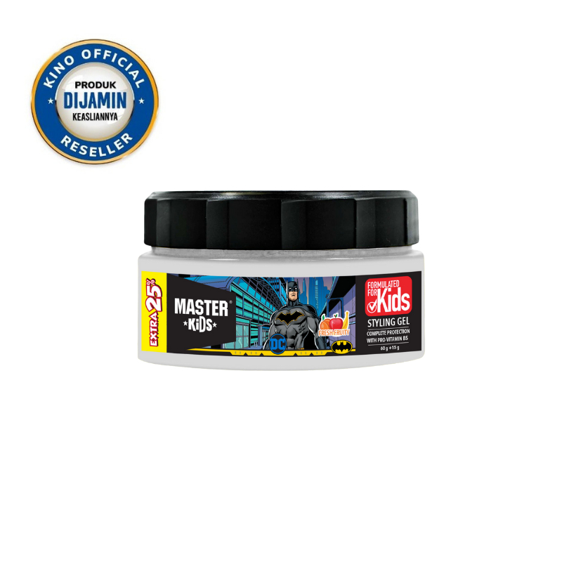Jual Master Kids/ Styling Gel / Batman Jar 75gr/ Fresh Fruity | Shopee ...