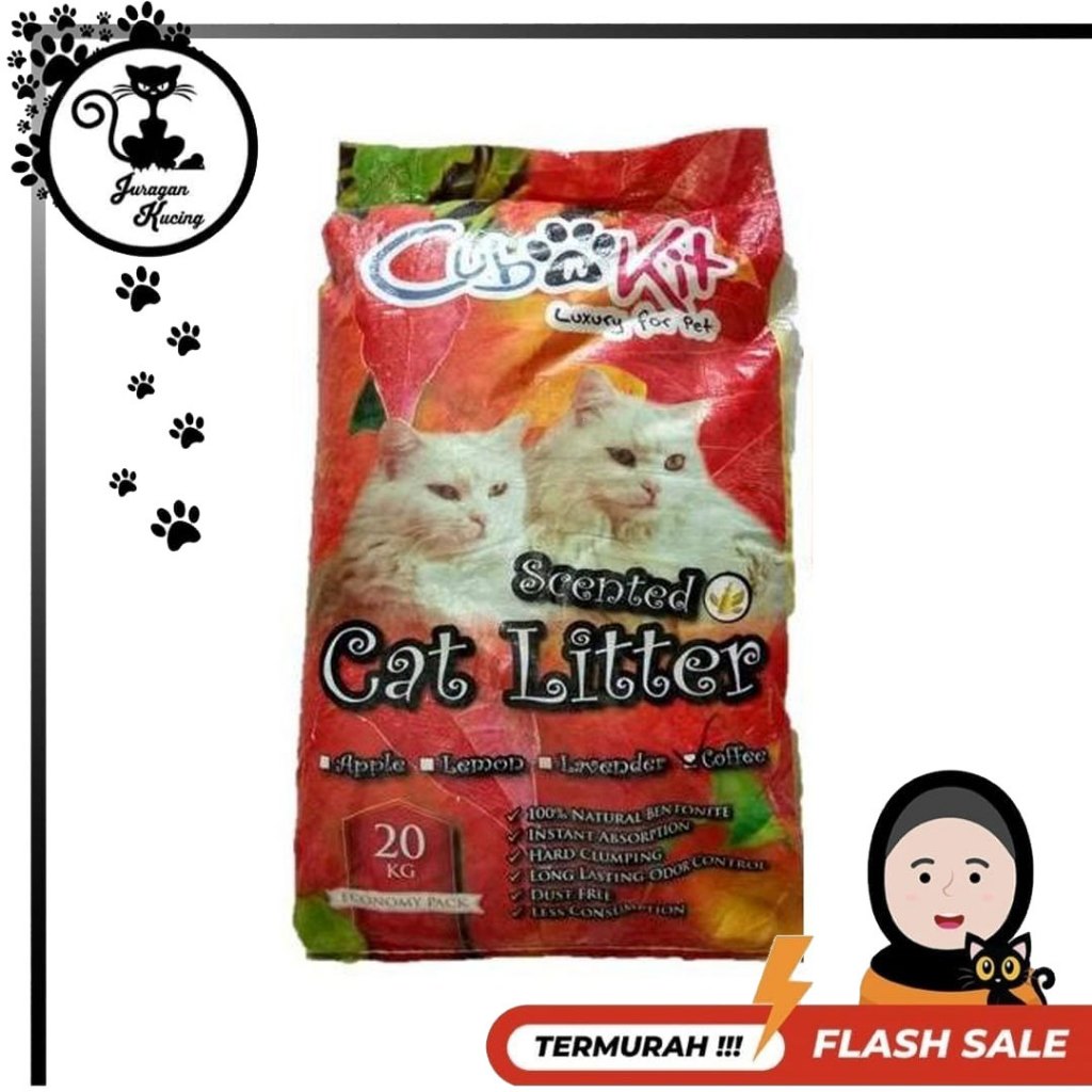 Jual PASIR KUCING - GUMPAL WANGI 20KG (EXPEDISI) | Shopee Indonesia