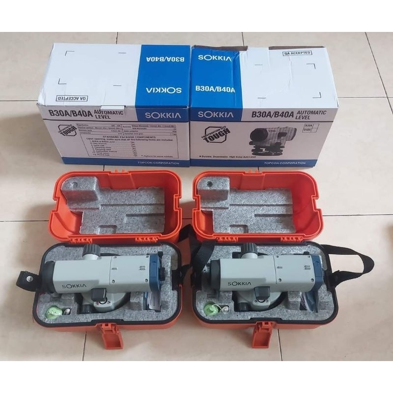 Jual PROMO Waterpass SOKKIA B40a / Auto level SOKKIA B40 A Unit Only | Shopee Indonesia