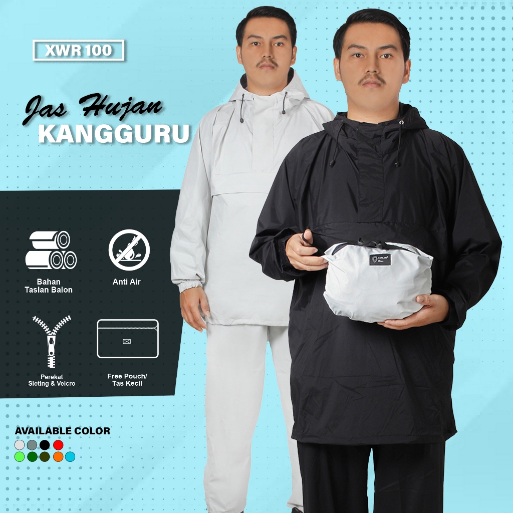 Jual [FREE GIFT] Raindoz X Capilari - XWR 100 Jas Hujan Kantung ...
