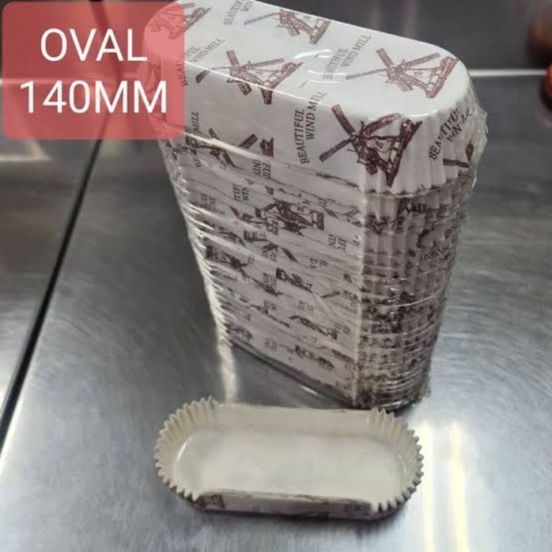 Jual Cases roti paper cup windmill isi 200 bulat / oval / 140 / 80 mm ...