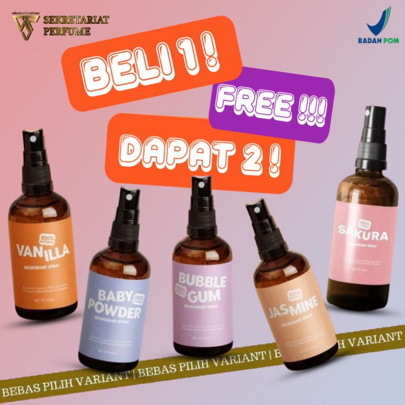 Jual TERVIRAL | BELI 1 DAPAT 2 FREE | JENNSKIN DEODORANT NATURAL SPRAY ...