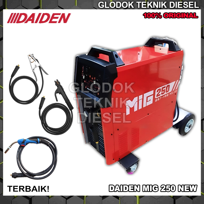 Jual Daiden Mesin Travo Las MIG 250 A CO 2 MIG250 A CO2 MAC WELDING ...