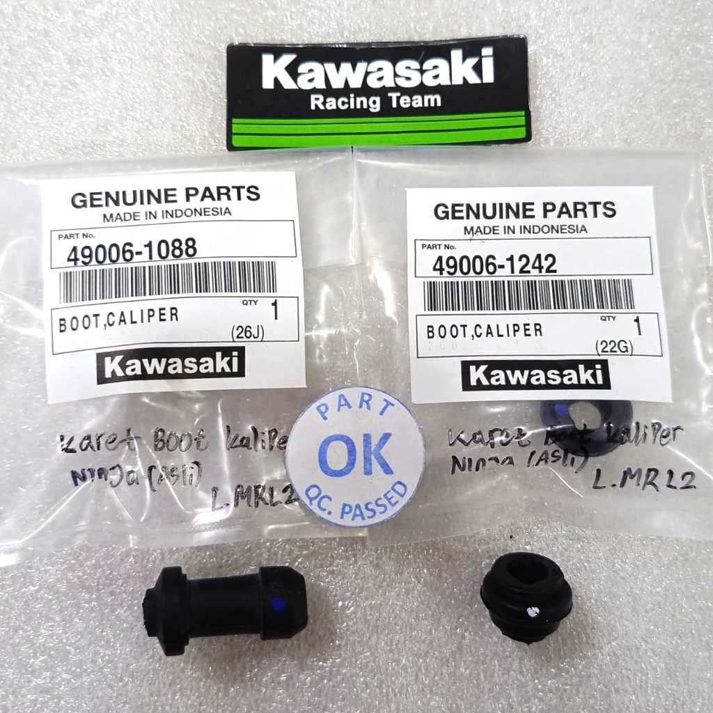 Jual 49006 1242 KARET BOOT USUS KALIPER BESAR KECIL Kawasaki Ninja KAZE ...