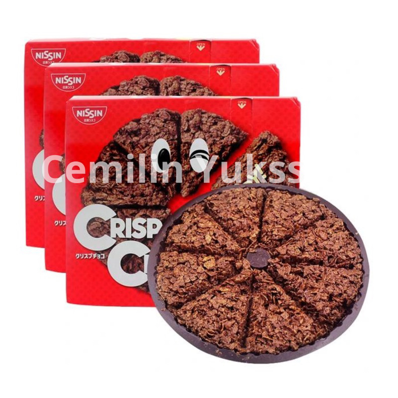 Jual Nissin Cisco Crisp Chocolate Cake 51g Snack Ringan Rasa Coklat ...