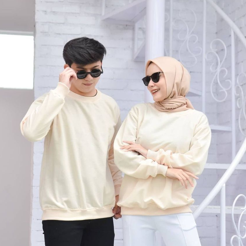 Jual Sweater Basic Warna Mint || Sweatshirt Crewneck Polos Pull collor ...