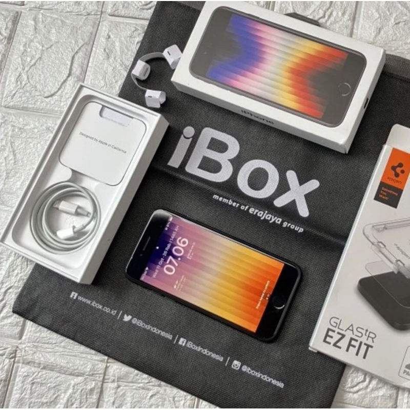 Jual iPhone SE 3 2022 128Gb 64Gb iBox Resmi Original | Shopee Indonesia