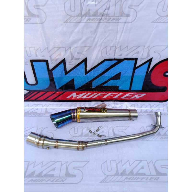 Jual Exhaust Daeng sai4 ekzos Ex5 wave 100 xrm fury rusi Kriss Dash ...