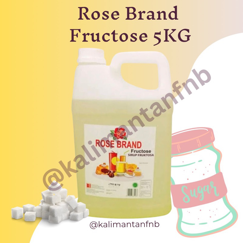 Jual Rose Brand Gula Cair Gula Fruktosa 5Kg Fructose - INSTANT SAMEDAY ...