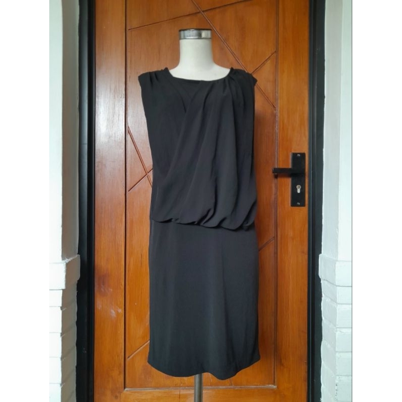 Jual DRESS HITAM/DRESS KANTOR/DRESS KERJA/BRUKAT Etalase 8 | Shopee ...