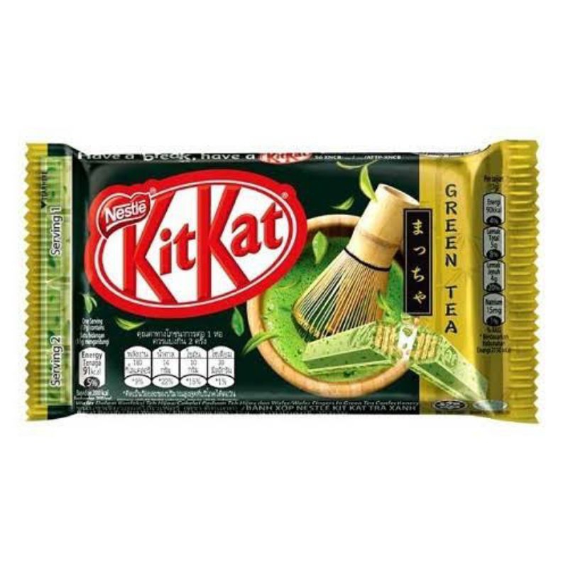 Jual KIT KAT GREEN TEA KIT KAT 35 GR | Shopee Indonesia