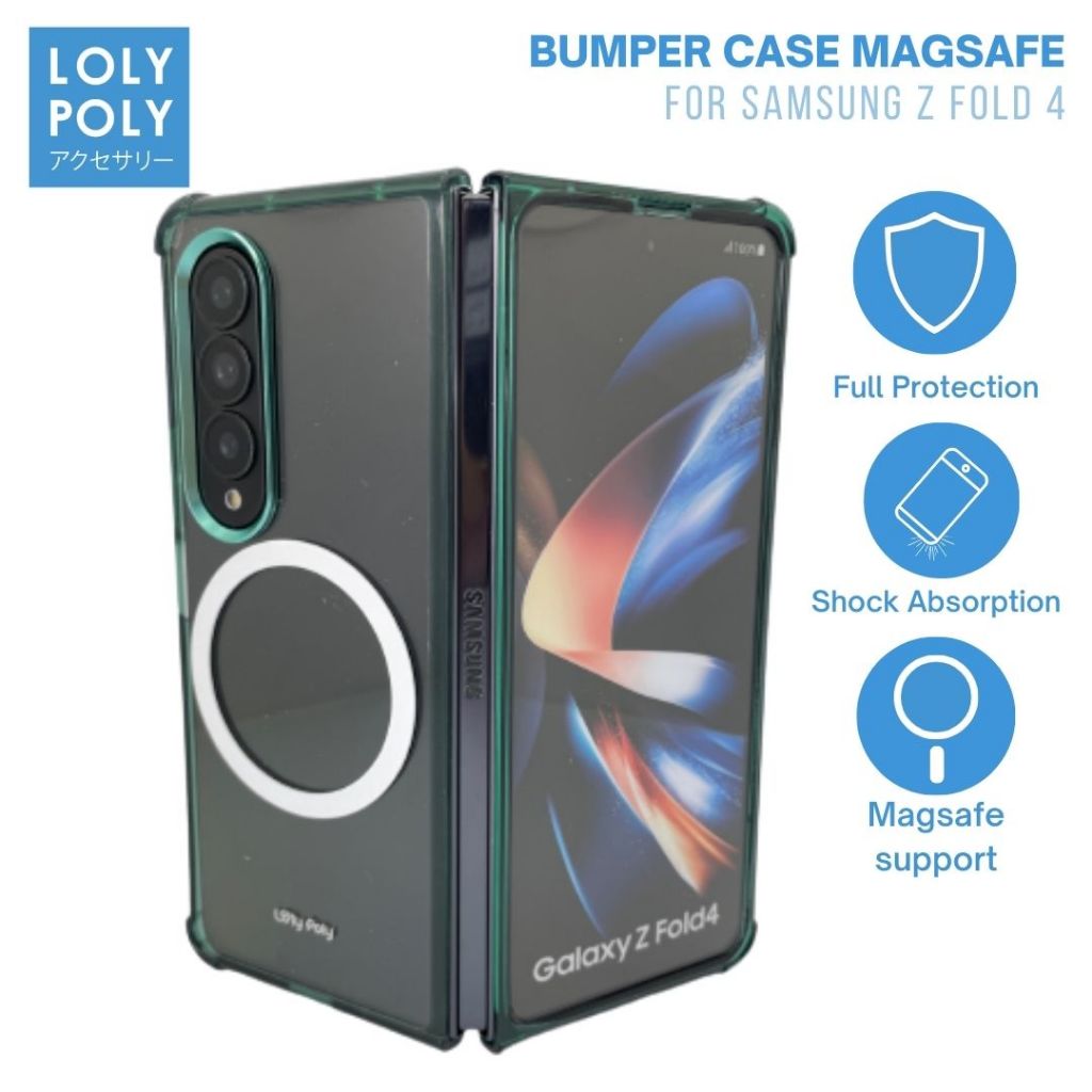Jual Lolypoly Clear Case Magsafe Support Wireless Charging For Samsung ...