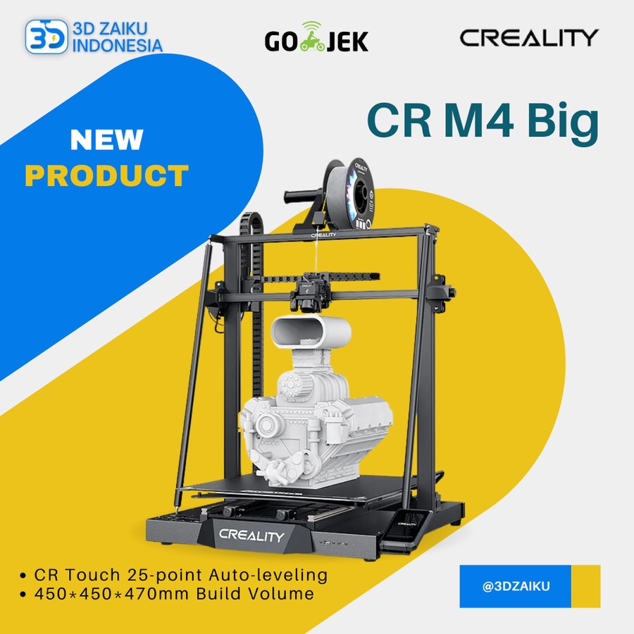 Jual Creality CR M4 Big 3D Printer Klipper Linear Rail High Speed Autolevel | Shopee Indonesia