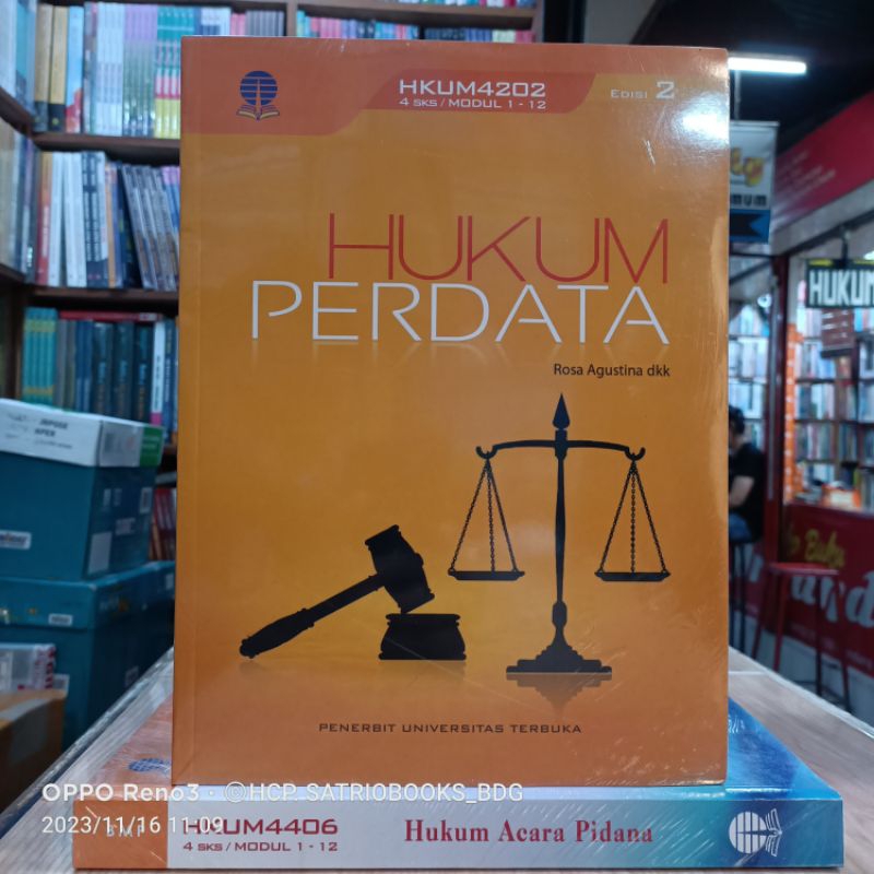 Jual HUKUM PERDATA INDONESIA. EDISI 2. UT. UNIVERSITAS TERBUKA. 2022. ORIGINAL | Shopee Indonesia