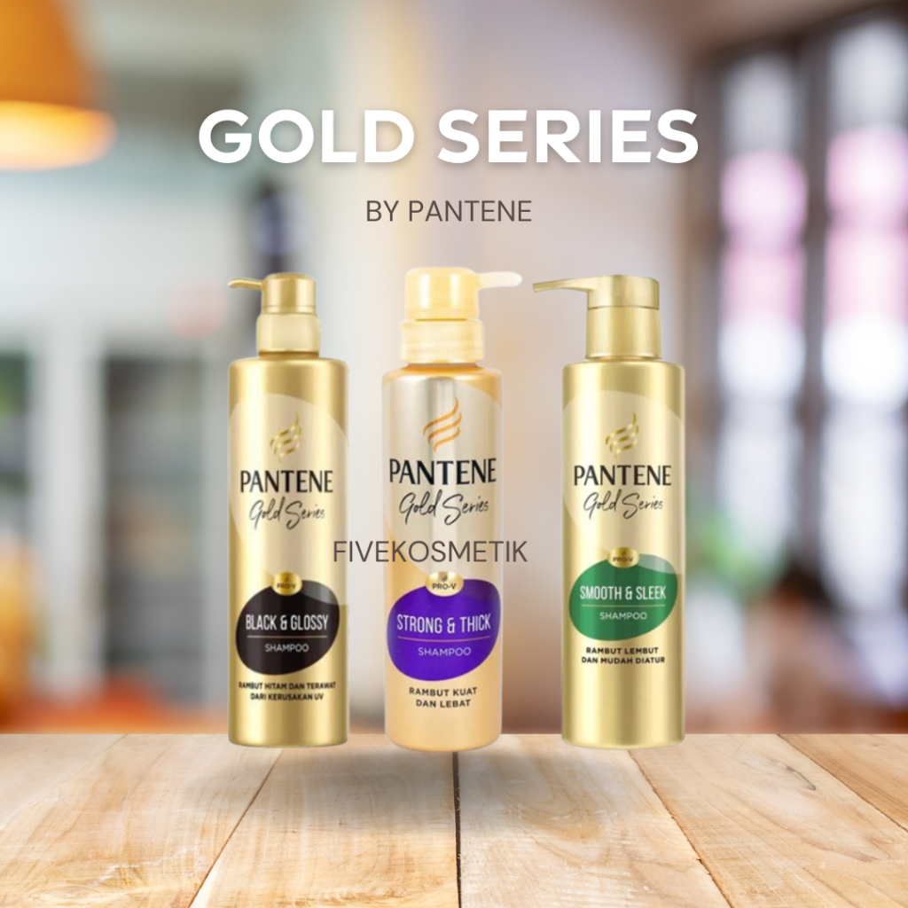 Jual PANTENE GOLD SERIES / SHAMPOO 270ML / CONDITIONER 90ML | Shopee ...