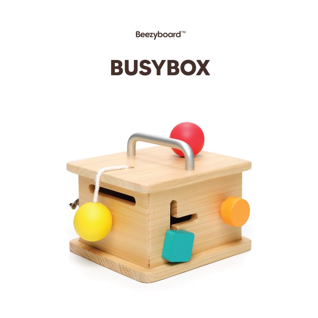Jual Beezyboard - Wooden Busybox - mainan peti sibuk/mainan belajar ...